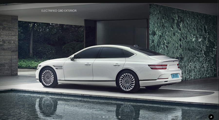 디올뉴 G80 전기차 EG80